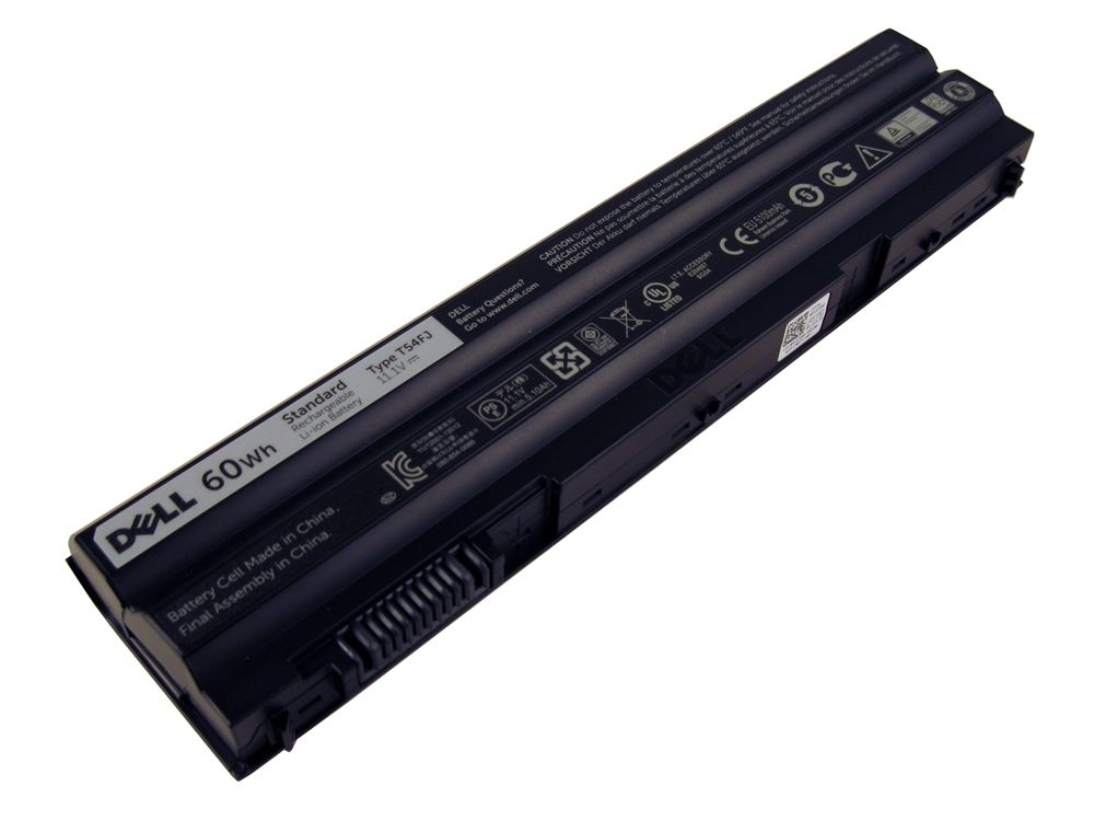 DELL 6-Cell Lithium-Ion 60 Watt-Hour Rechargeable Battery for Dell Laptops
