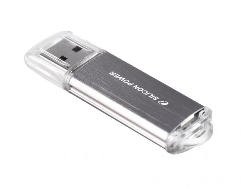 16GB Silicon Power Ultima II i-Series Silver USB Flash Drive