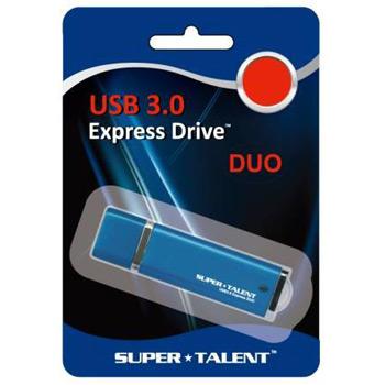 8GB SuperTalent USB3.0 Express Duo Flash Drive (Blue)