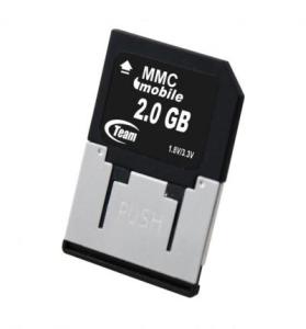2GB Team MMC Mobile Dual-Voltage MultiMedia Memory Card