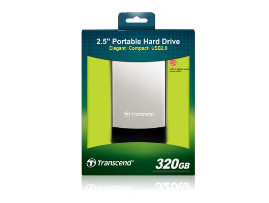 320GB Transcend StoreJet 25C Classic Portable Hard Drive