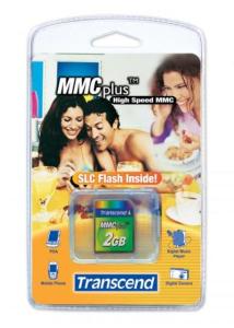 2GB Transcend MMC Plus MultiMedia Card