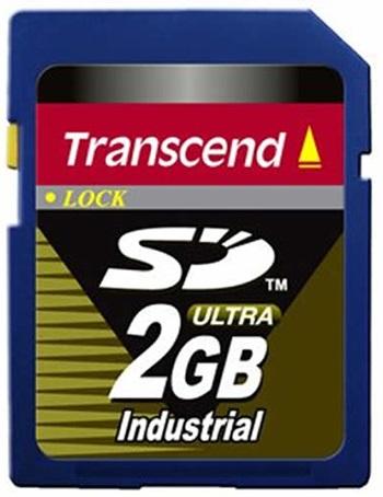 2GB Transcend 80X Industrial SD Secure Digital Memory Card SLC Flash ...