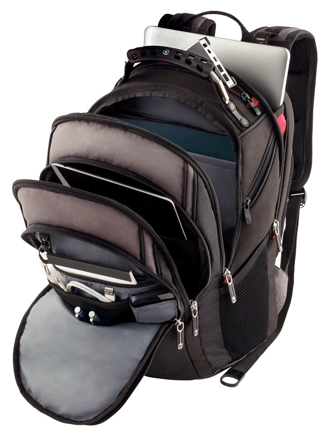 Wenger Update 15-inch MacBook Pro Backpack Black with iPad Pocket